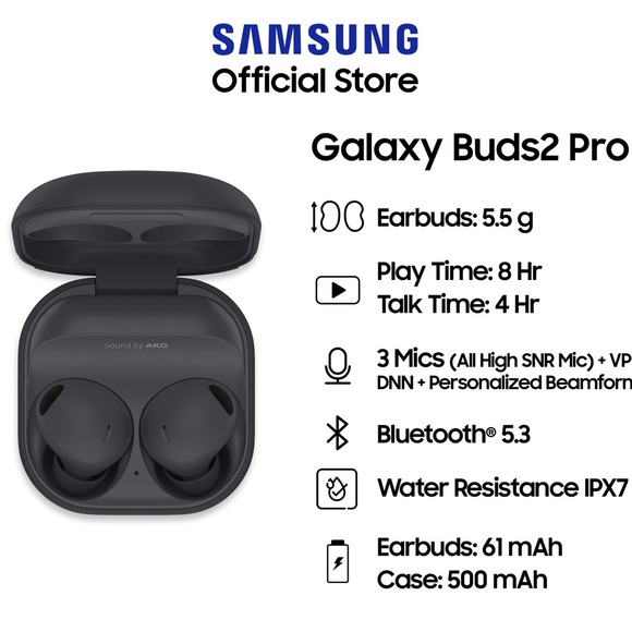 Samsung | Headphones | Samsung Galaxy Buds2 Pro True Wireless Bluetooth ...